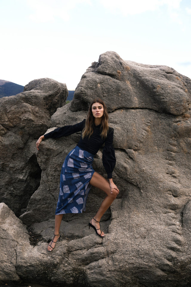 Falco Blue (Falda) – Dew&Corch